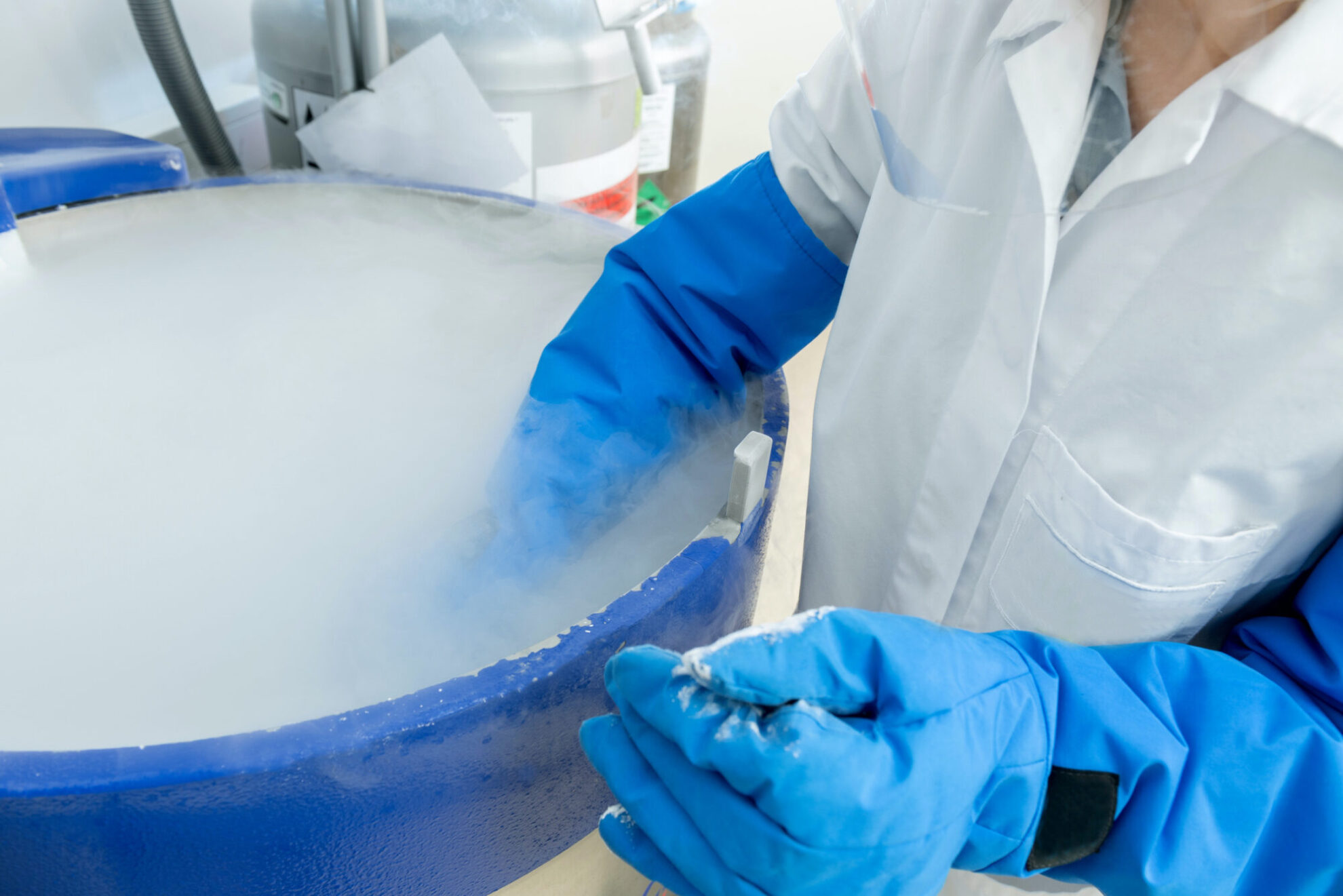 Securing Embryos, Eggs & Sperm | Hurricanes | Fertility Institute